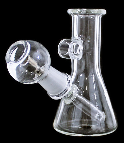 3″ Beaker Pendant 10mm Oil Rig With Flux Nail – 4 Aces Wholesale
