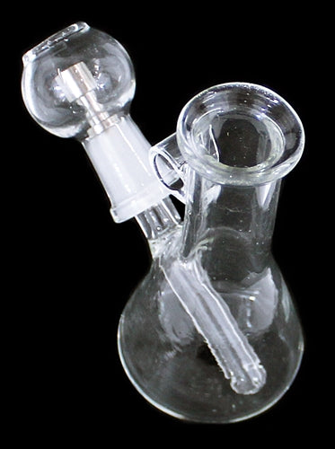 3″ Beaker Pendant 10mm Oil Rig With Flux Nail – 4 Aces Wholesale
