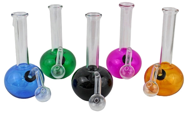 4ct 6″ Bubble Beaker Oil Burner Assortment – 4 Aces Wholesale