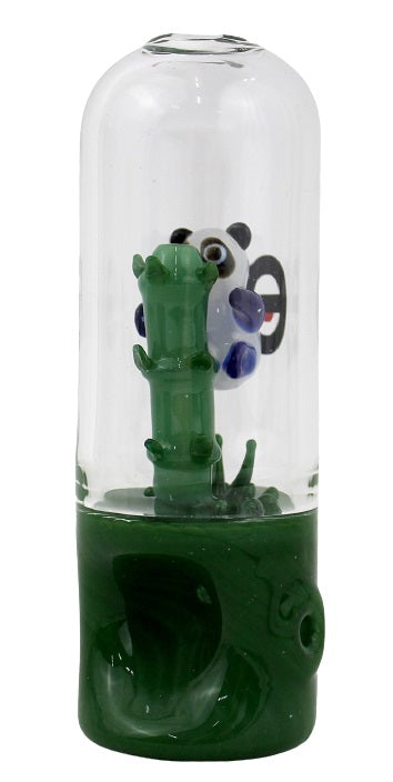 Cheech Capsule Hand Pipe with Cleaning Tool – Bamboo Panda – 4 Aces ...