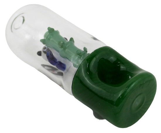 Cheech Capsule Hand Pipe with Cleaning Tool – Bamboo Panda – 4 Aces ...