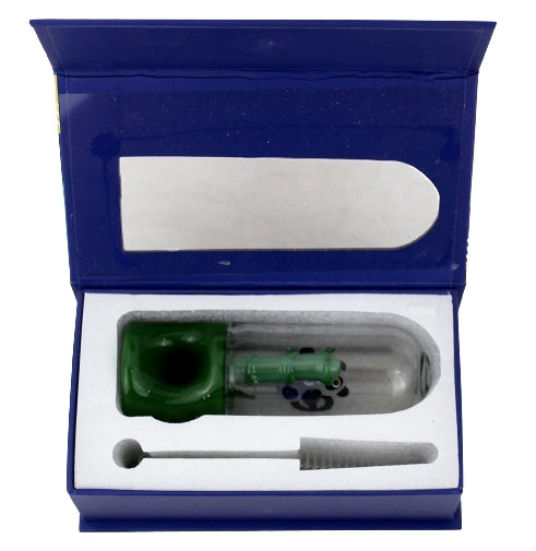 Cheech Capsule Hand Pipe with Cleaning Tool – Bamboo Panda – 4 Aces ...