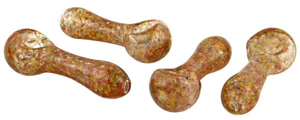 10ct 3″ Flaming Frit Spoon Hand Pipe Assortment – 4 Aces Wholesale