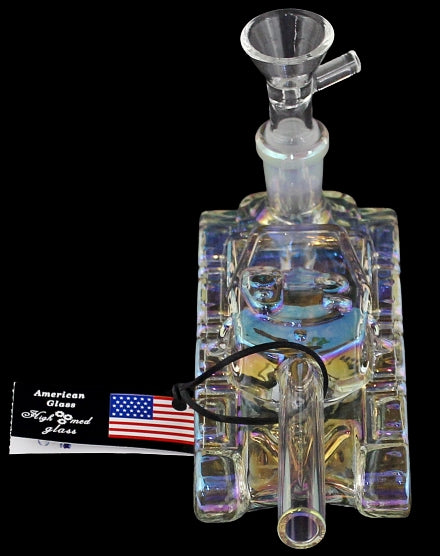 6″ Glass Tank Water Pipe – 4 Aces Wholesale