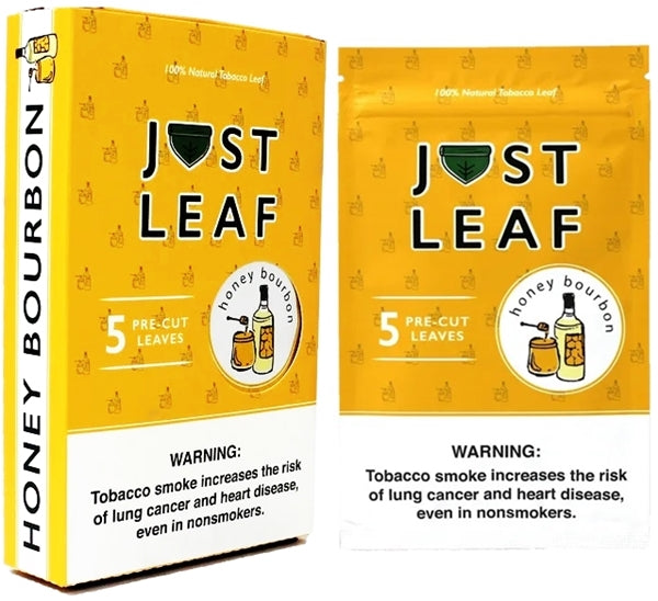 Just Leaf Pre-Cut Leaves – Honey Bourbon