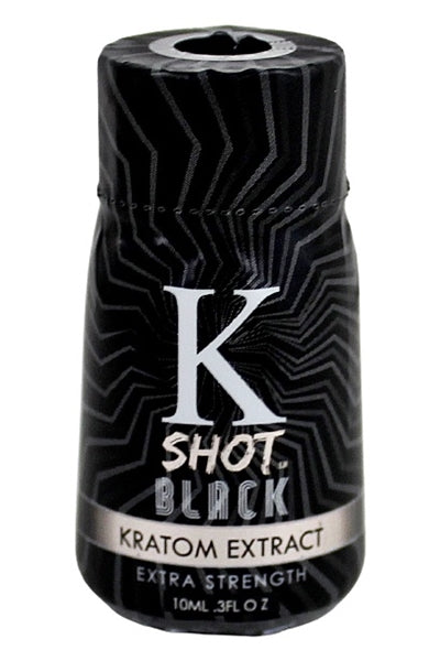 K Shot Black Extra Strength Liquid Kratom Extract Shot – 4 Aces Wholesale