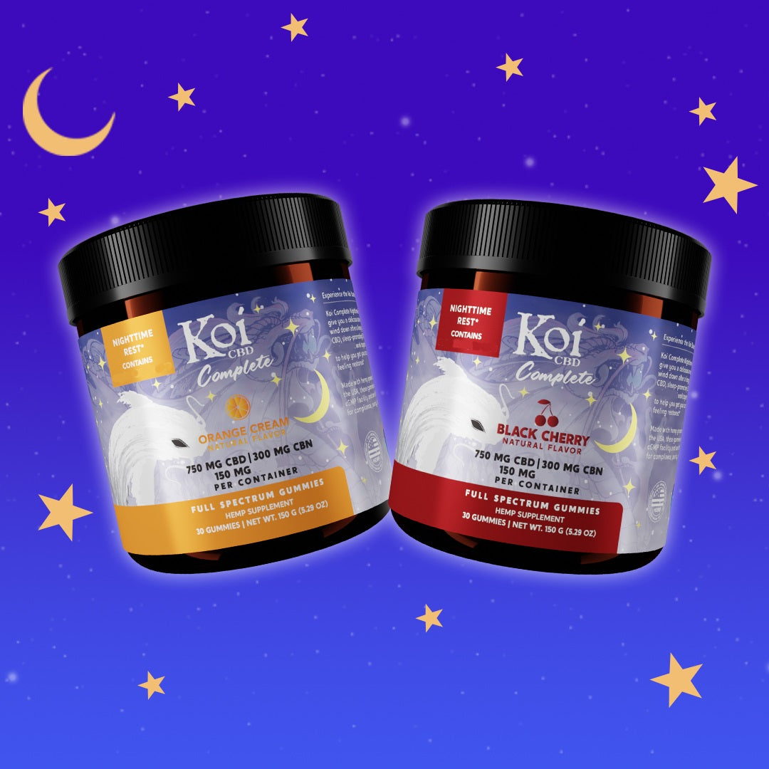 Koi CBD Complete CBN Nighttime Rest Gummies – 4 Aces Wholesale Koi CBD Complete CBN Nighttime Rest Gummies – 4 Aces Wholesale