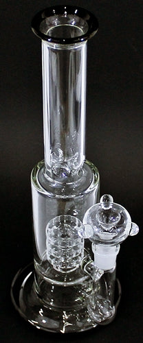 13″ Triple Barrel Perk Stemless Water Pipe