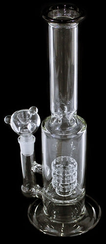 13″ Triple Barrel Perk Stemless Water Pipe