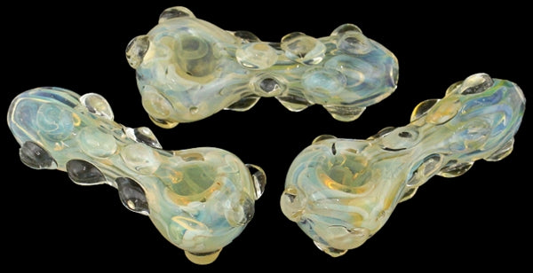 4ct 4″ Fuming Marbles Work Hand Pipe 4 Aces Wholesale