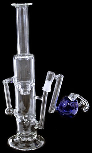 13″ Honeycomb Turbine Recycler 14mm Oil Rig With Drop Down Honeybucket ...