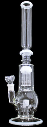 19″ Disc Diffuser Tree Perk Rim Water Pipe – 4 Aces Wholesale