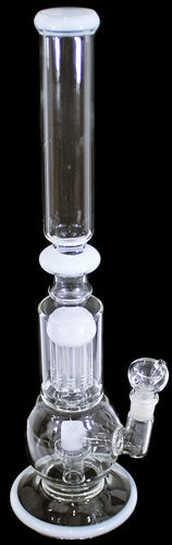 19″ Disc Diffuser Tree Perk Rim Water Pipe – 4 Aces Wholesale