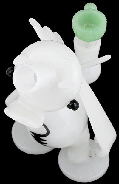6″ Vampire Duck Glass Art Water Pipe – 4 Aces Wholesale