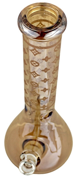 13″ Shiny Designer Beaker Water Pipe – 4 Aces Wholesale