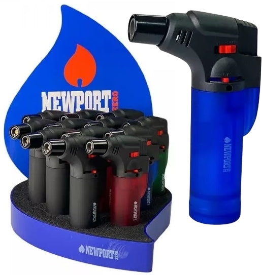 NEWPORT ZERO Zuess Torch Gun Lighters 12pk – 4 Aces Wholesale