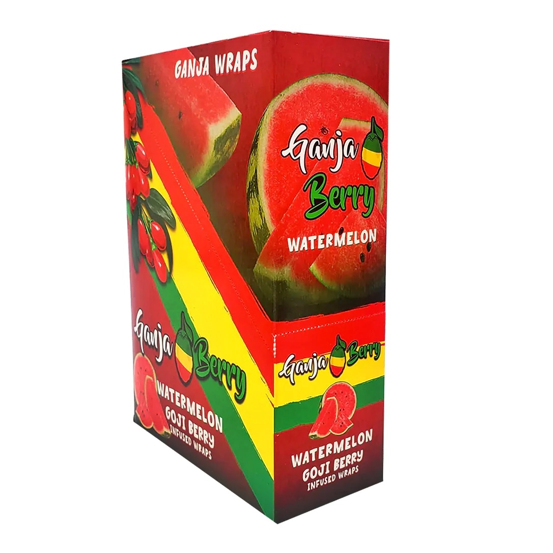 Ganja Berry – Watermelon Goji Berry Infused Wraps – 4 Aces Wholesale