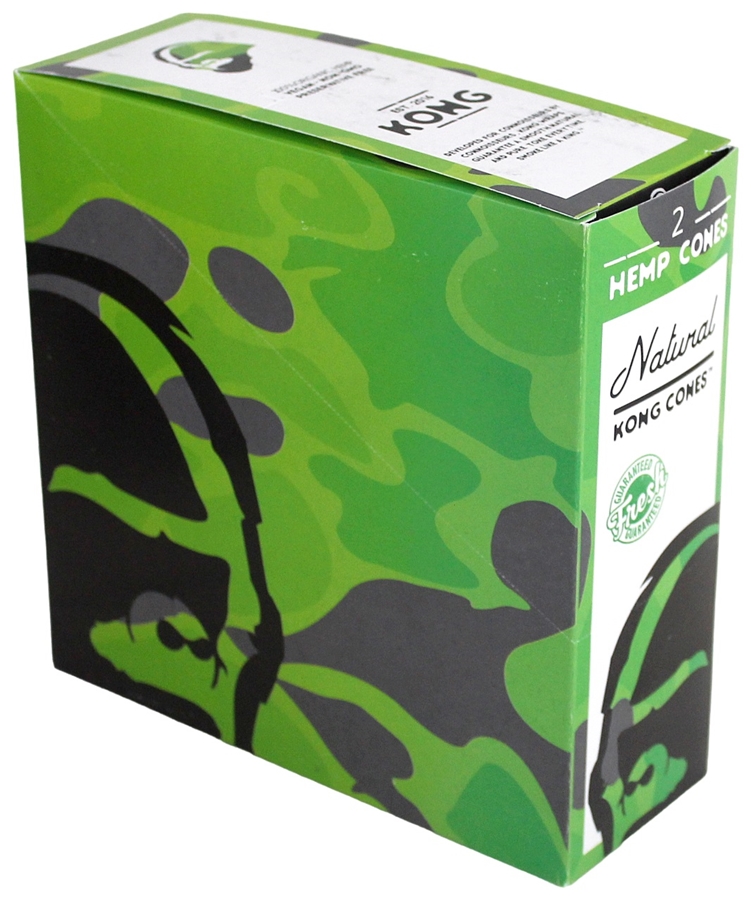 Kong Hemp Cones – Natural – 4 Aces Wholesale