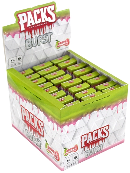 Packs Burst Flavored Cones – 1 1/4 Size 24pk – 4 Aces Wholesale