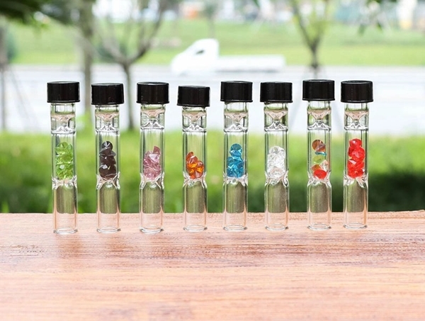 Glass Chillums with Gem Filter 48pk – 4 Aces Wholesale