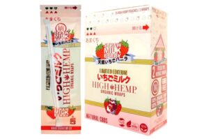 High Hemp Organic Wraps – Strawberry Milk – 4 Aces Wholesale