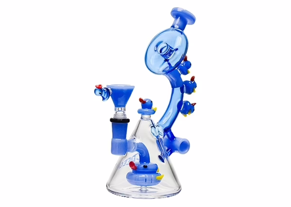 8.5″ Cheech Ducks Go Round The Town Water Pipe – 4 Aces Wholesale
